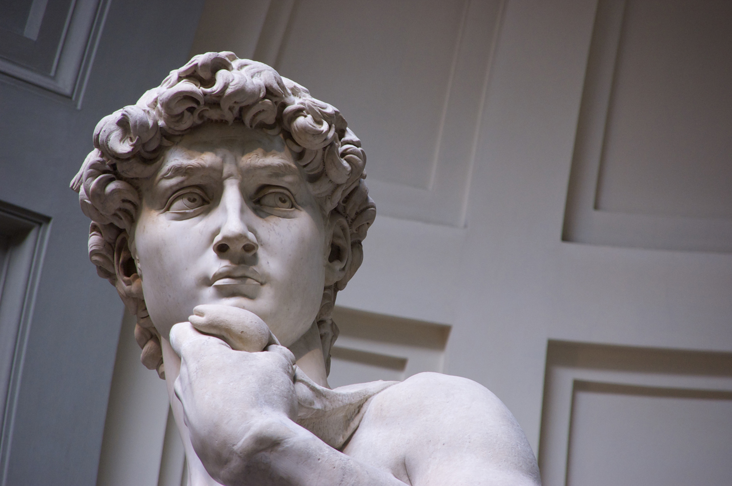 Michelangelo começa a esculpir a estátua de David em Florença ...