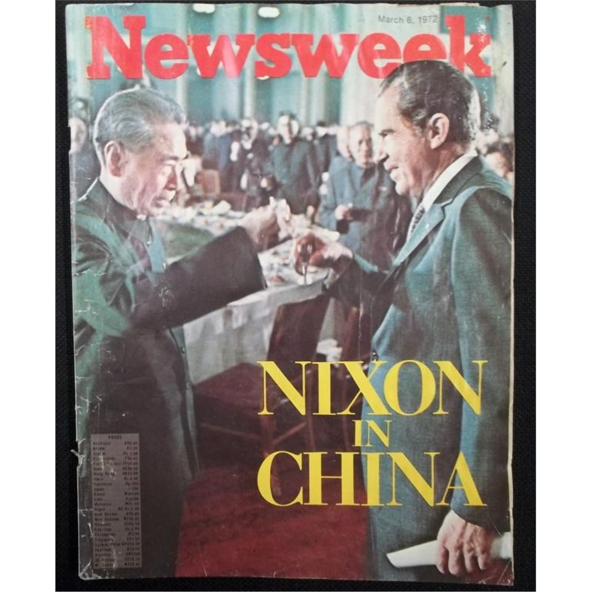 A histórica visita de Nixon à China de Mao Tsé-Tung – efemérides do ...